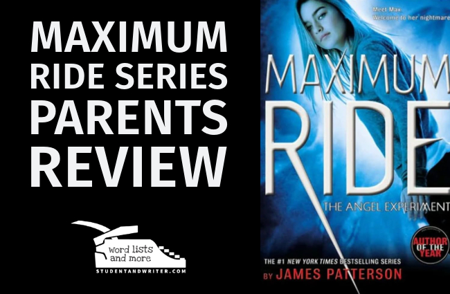Maximum Ride Series – Parents Review – Student, Writers and Art