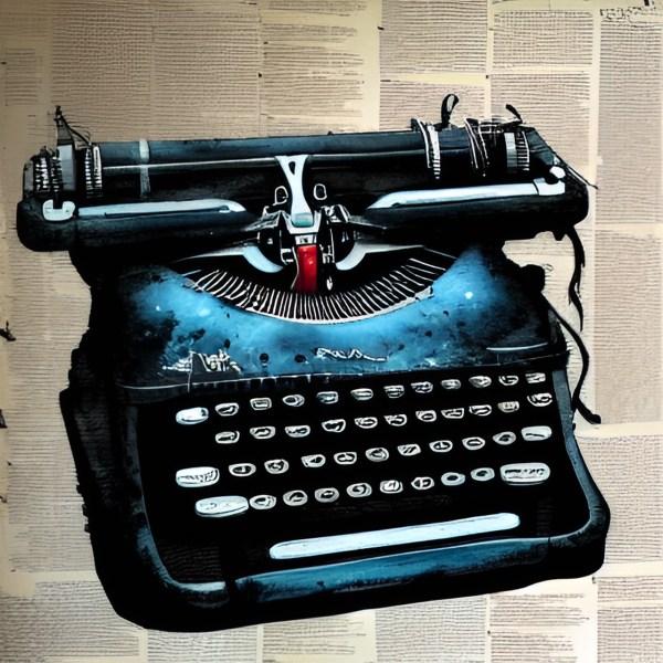 Vintage Typewriter Art – Free to Use – Student, Writers and Art