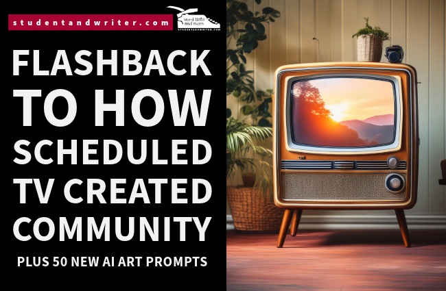 The Nostalgic Joy of Scheduled TV – Student, Writers and Art