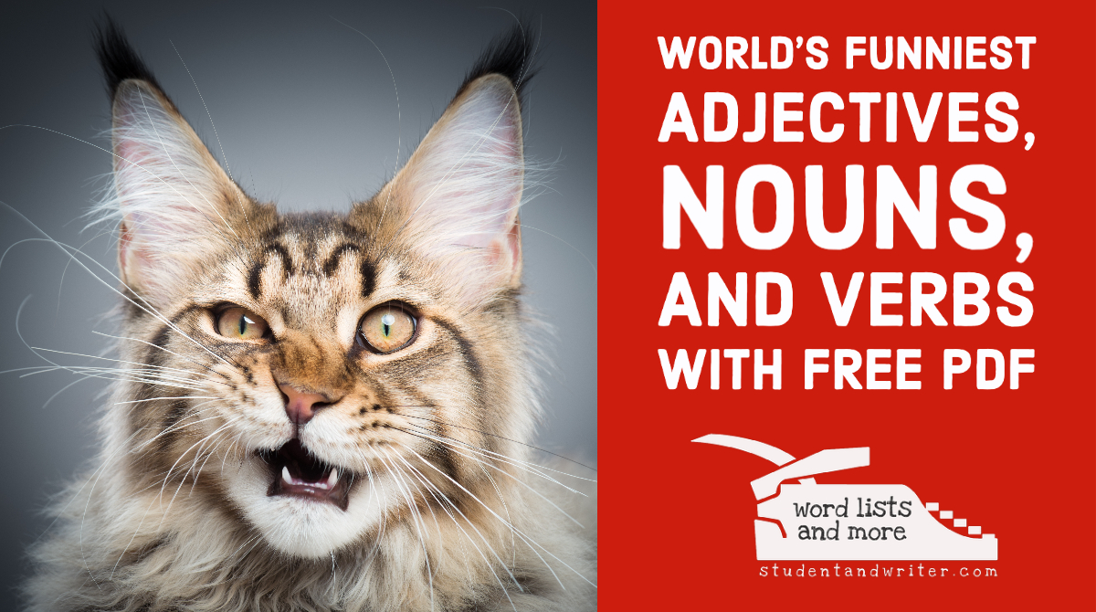 World’s Funniest Adjectives, Nouns, and Verbs with Free PDF – Student ...