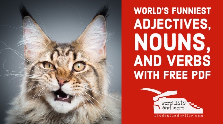 World’s Funniest Adjectives, Nouns, and Verbs with Free PDF – Student ...