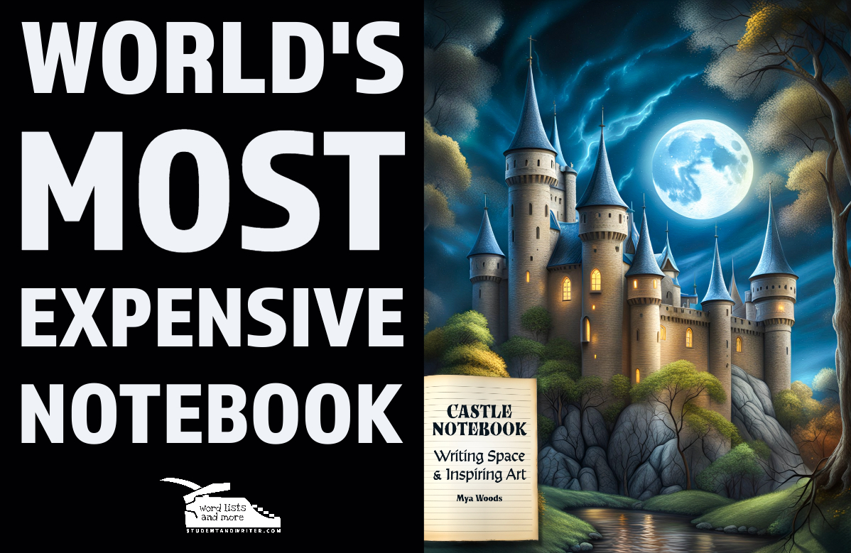 The World’s Most Expensive Notebook – Student, Writers and Art